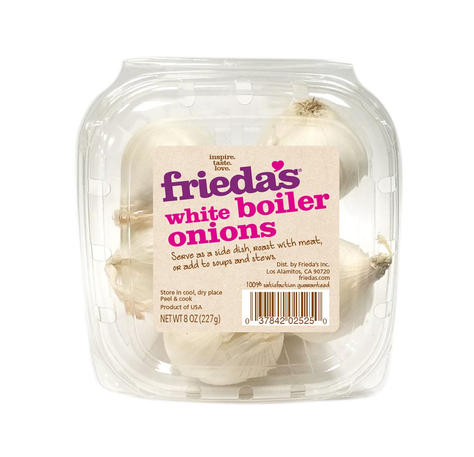 Boiler Onions | Frieda's LLC - The Branded Produce Company
