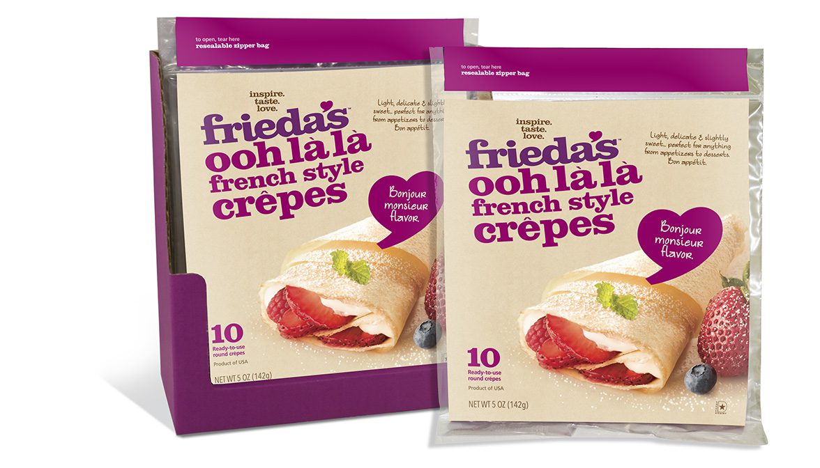 Rebranded Crêpes Sweeten Up Valentine Produce Sales | Frieda's LLC ...