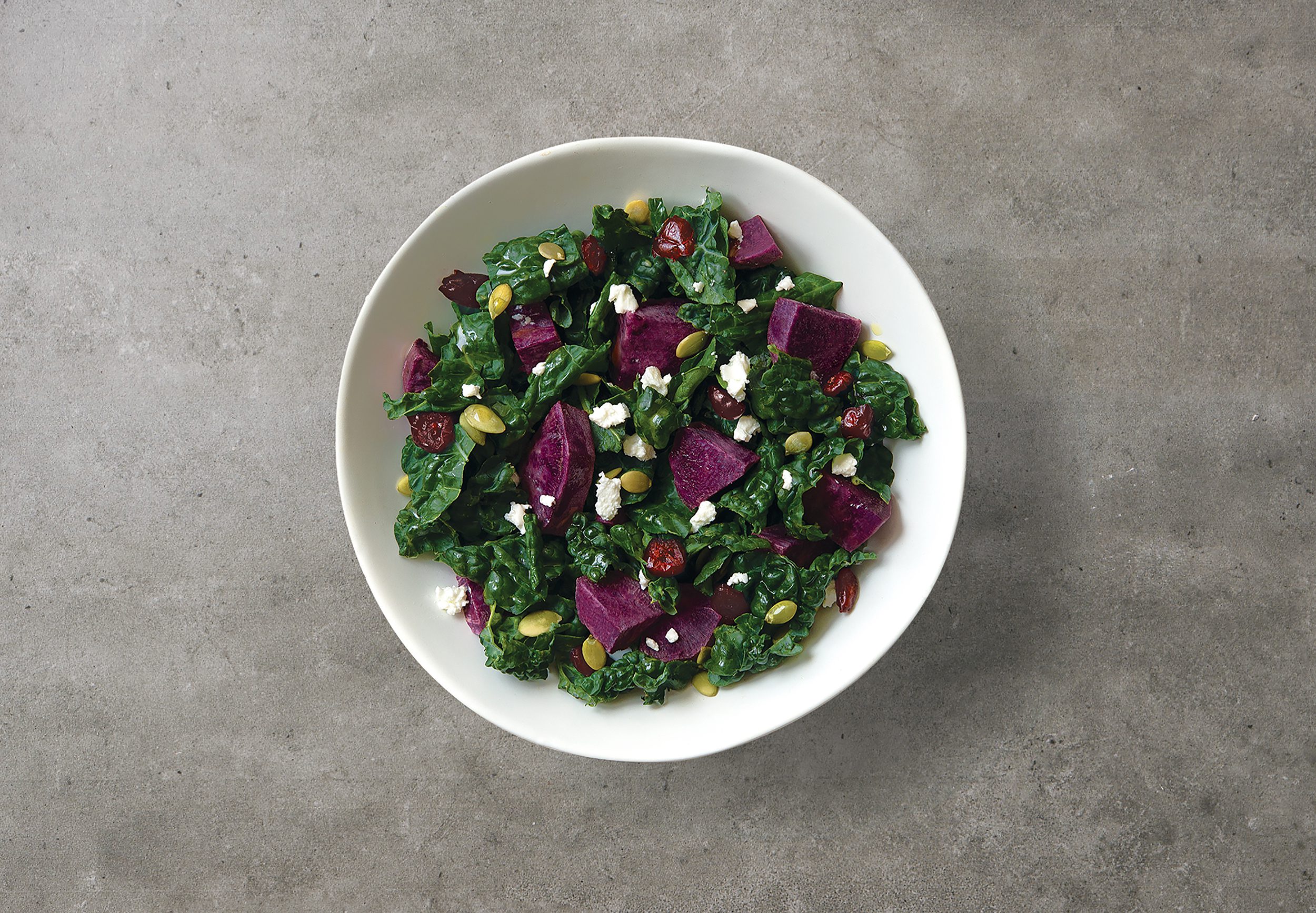 Stokes Purple® Sweet Potato and Kale Salad | Frieda's LLC - The Branded ...