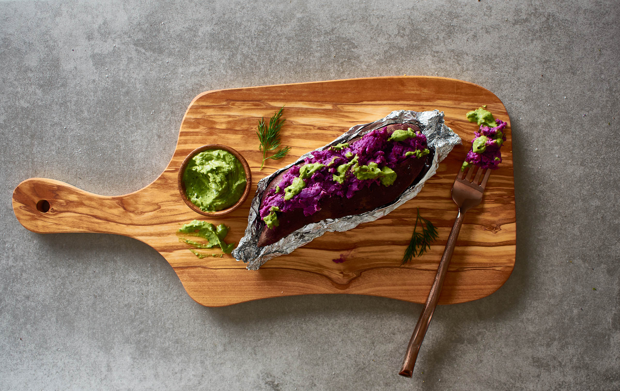 Grilled Stokes Purple® Sweet Potatoes | Frieda's LLC - The Branded ...