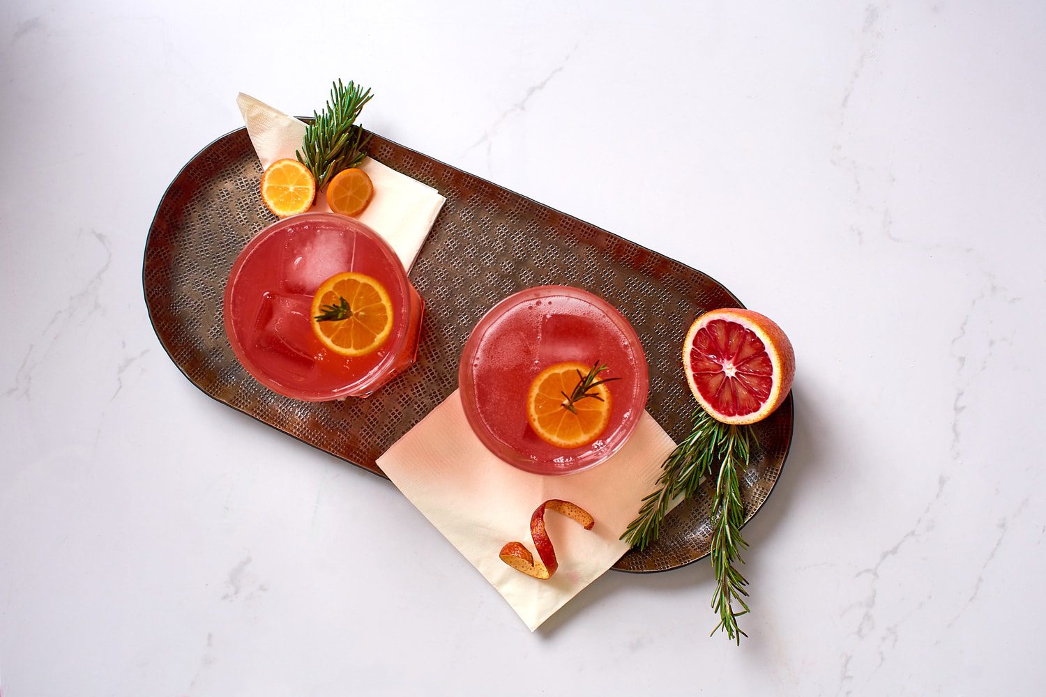 Blood Orange & Mandarinquat Sparkler (non-alcoholic) | Frieda's LLC ...