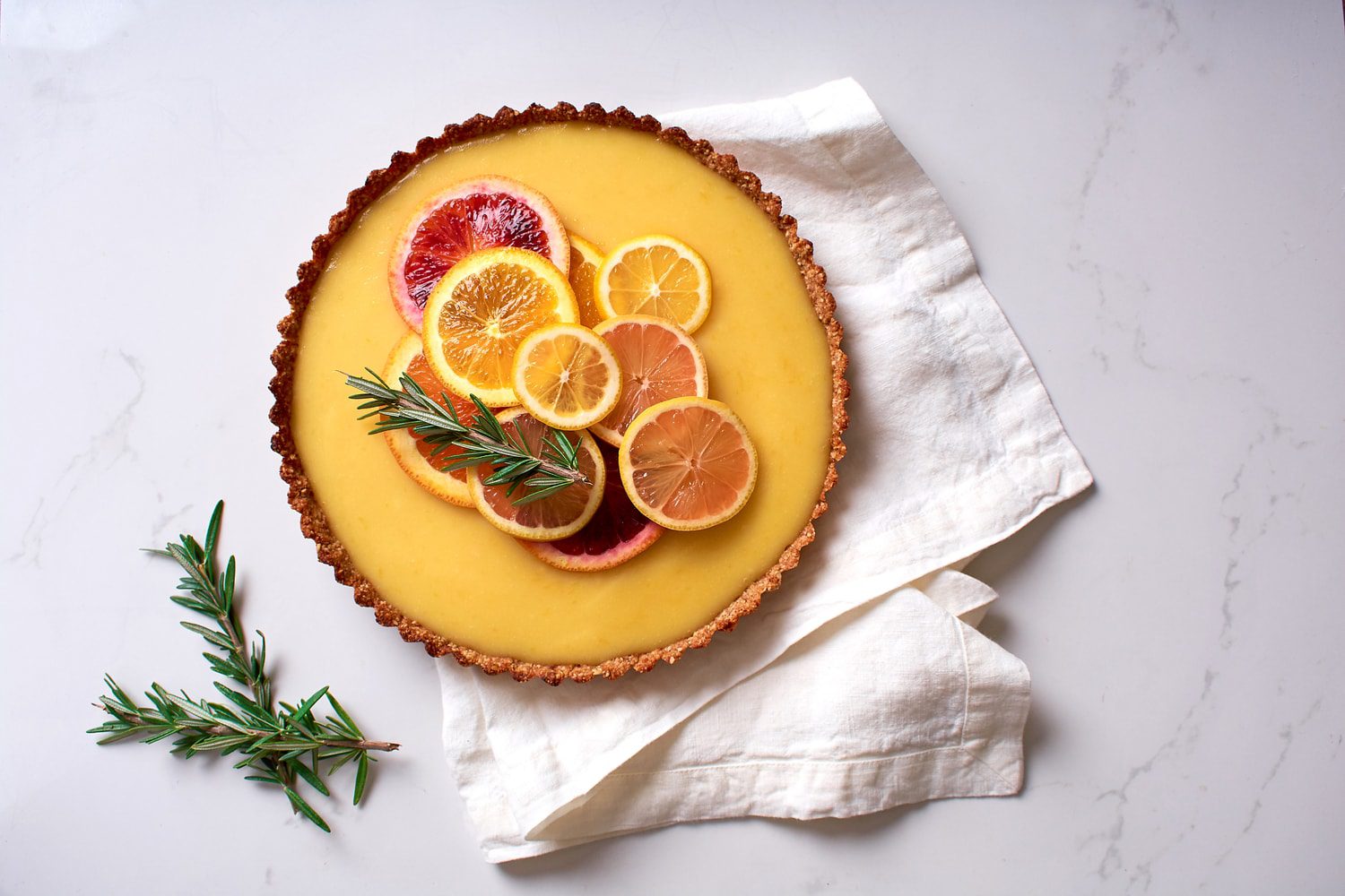 Winter Citrus Tart | Frieda's LLC - The Branded Produce Company