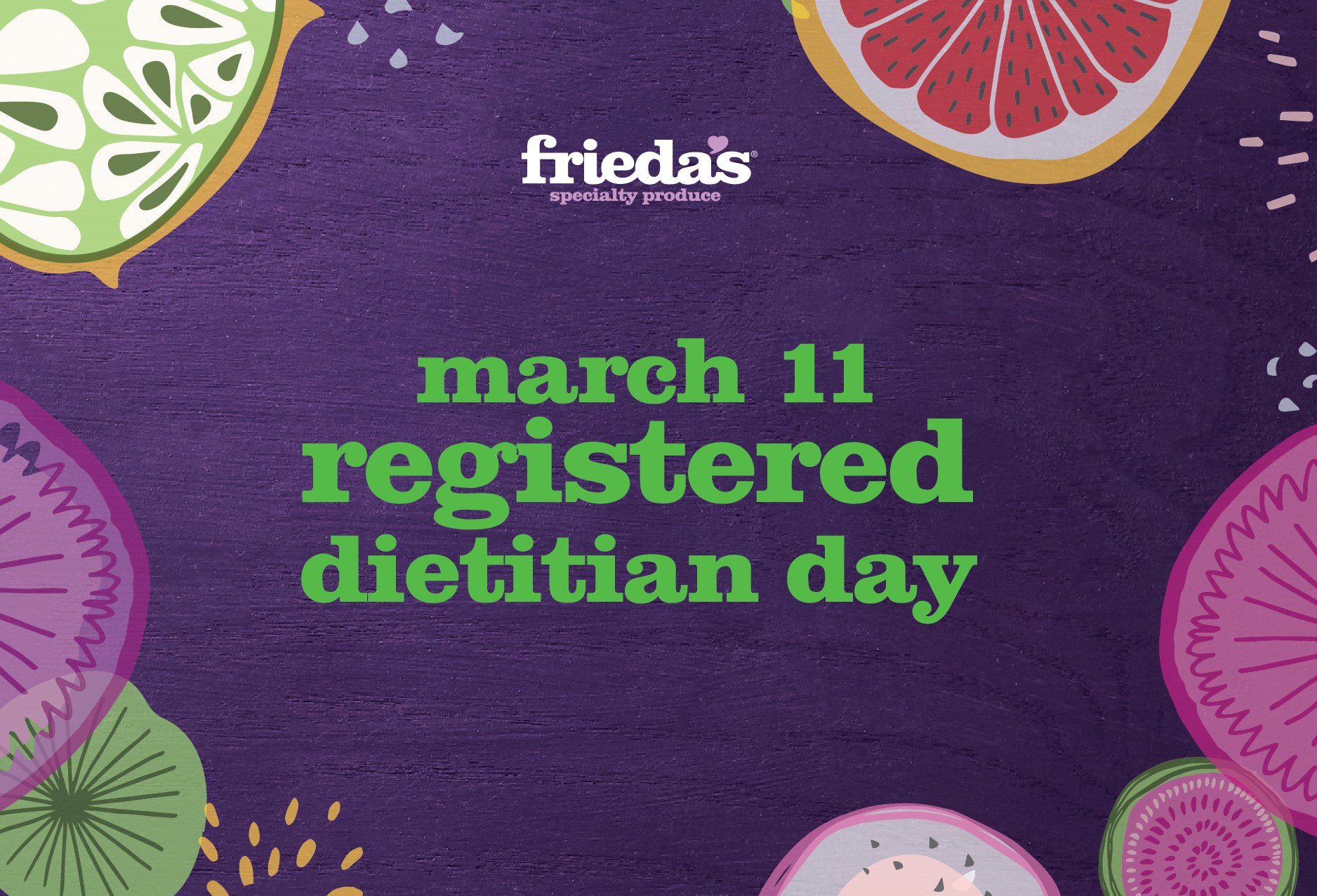 Frieda’s Celebrates Registered Dietitians March 11 | Frieda's LLC - The ...