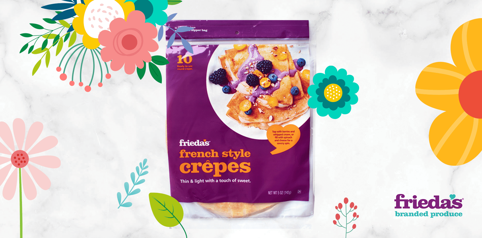 Make Mother’s Day Festive with Frieda’s French Style Crêpes | Frieda's ...