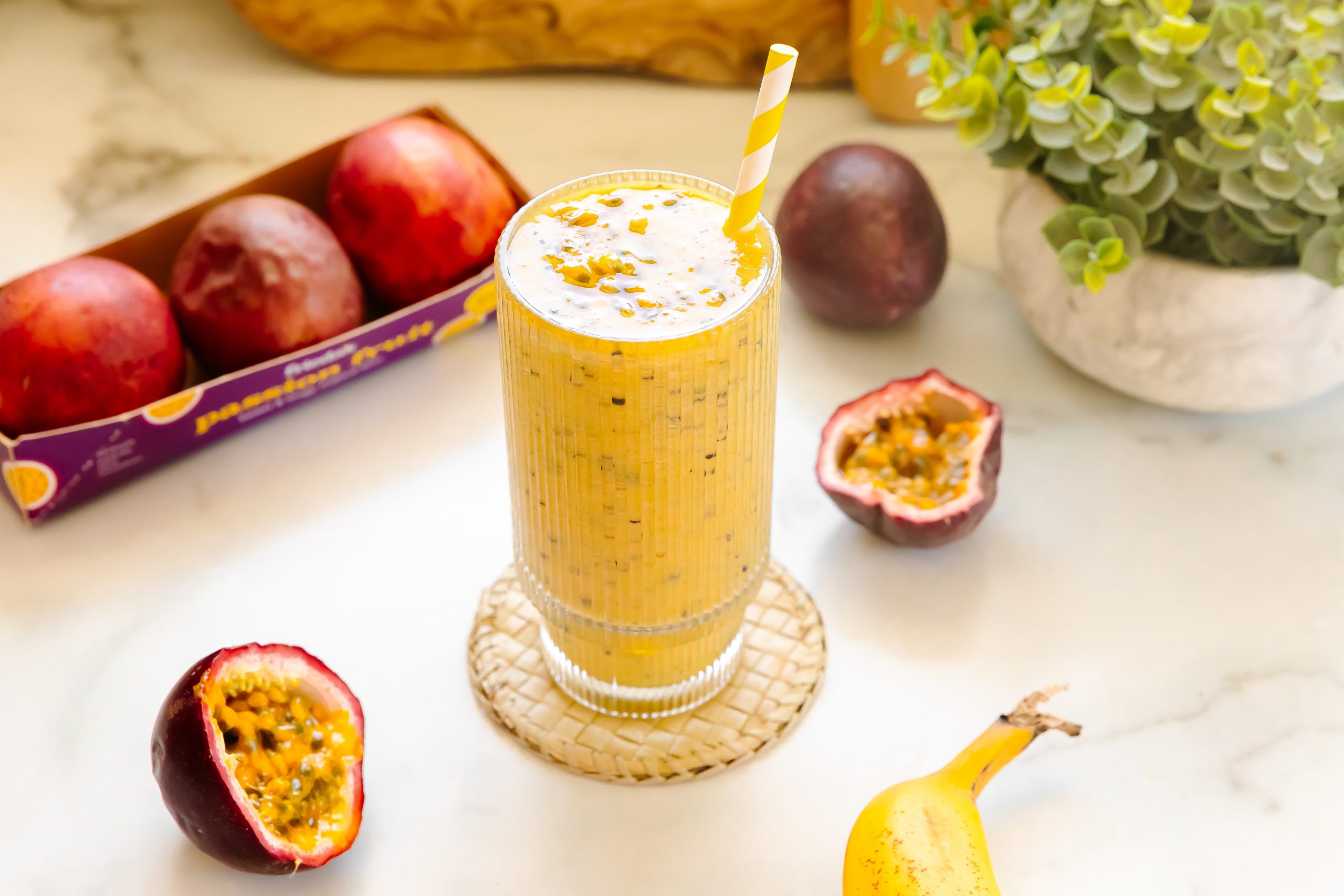 Tropical Passion Fruit Smoothie | Frieda's LLC - The Branded Produce ...