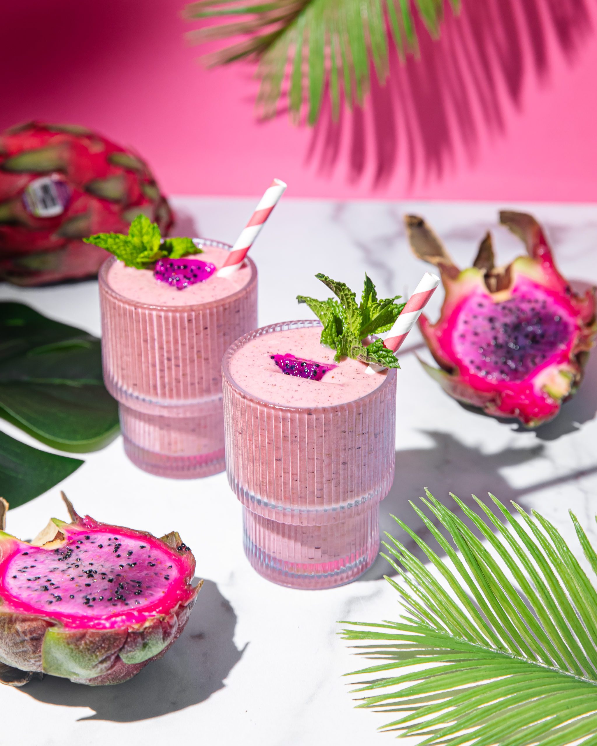 Pink Barbie Dragon Fruit Smoothie | Frieda's LLC - The Branded Produce ...
