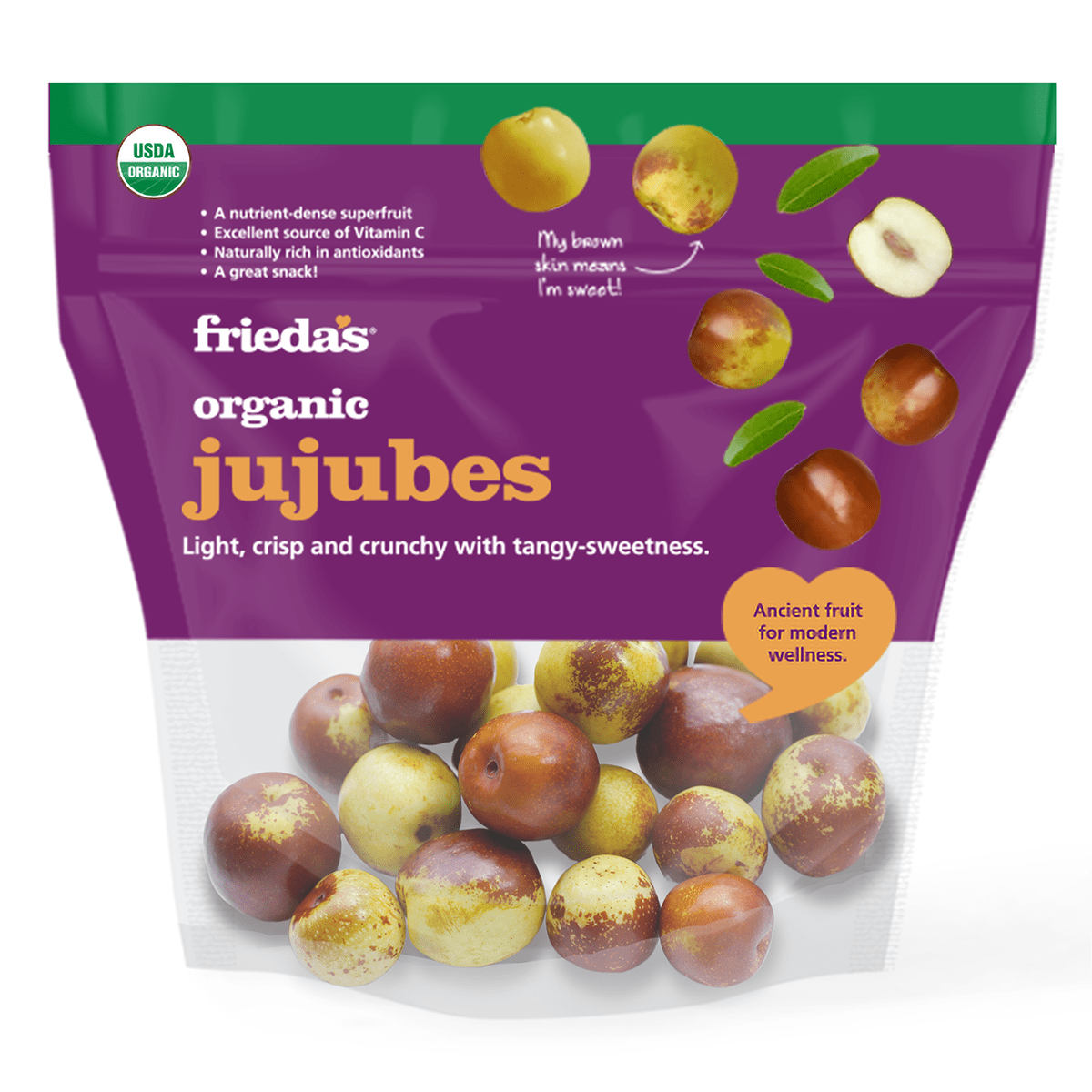 Organic Jujubes | Frieda's LLC - The Branded Produce Company